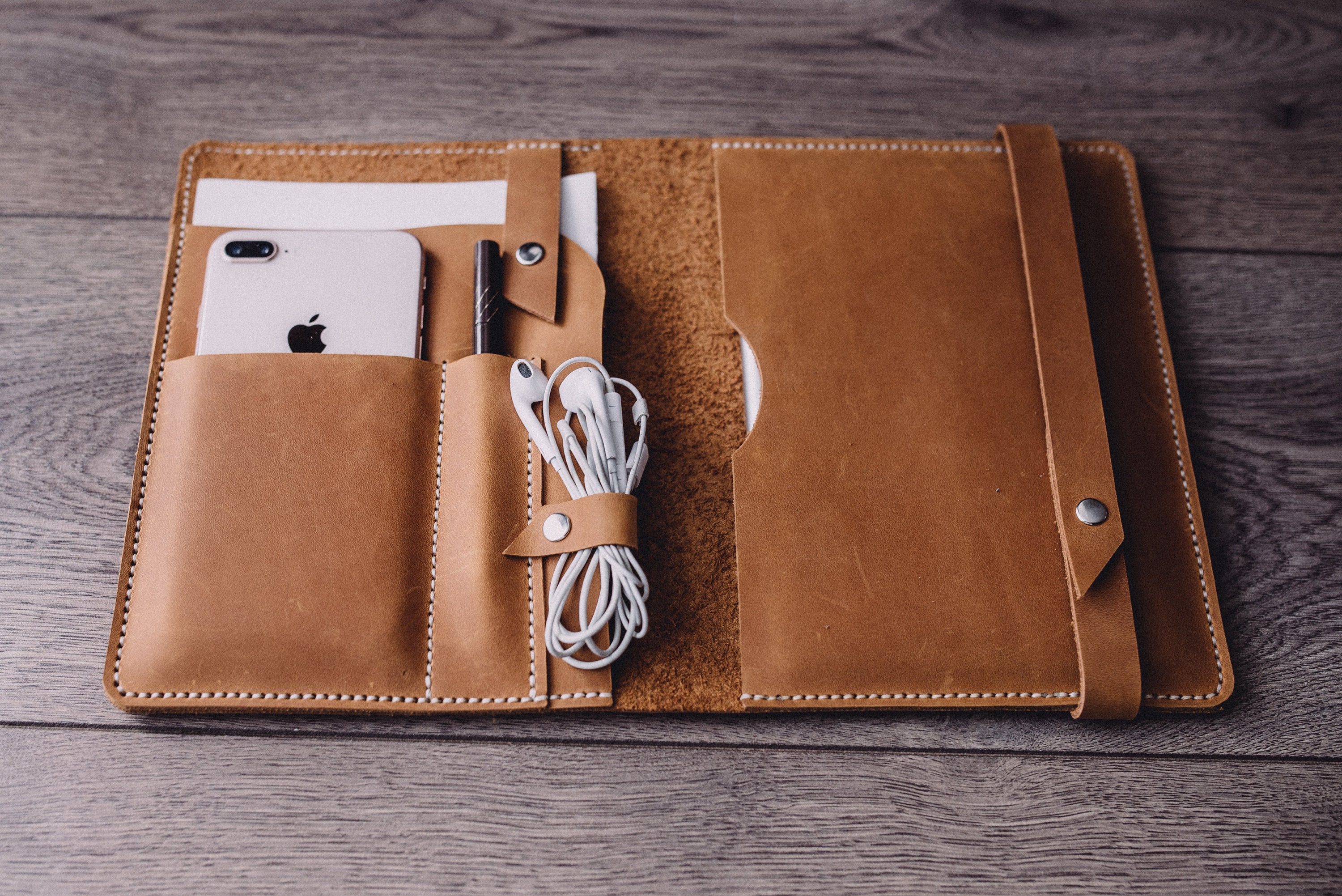 Leather Organizer for Ipad Minipersonalized Ipad Mini Leather | Etsy