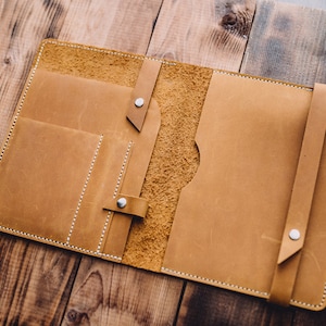 Personalized iPad Mini Leather Folio,leather Organizer for iPad Mini ...