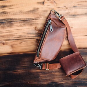 Personalized Leather Fanny Pack, Belt Bag,engraved Fanny Pack, Hip Bag ...