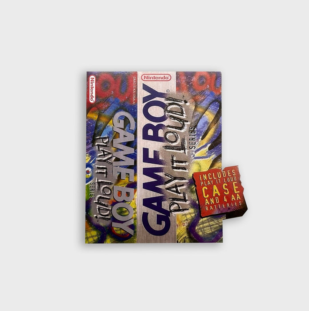 Game Boy Play It Loud - Plastic Console - Replacement Cover - Etsy
