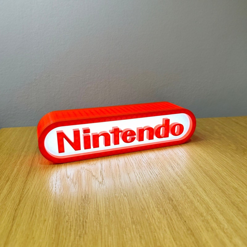 Retro Led Signs Nintendo - Etsy UK