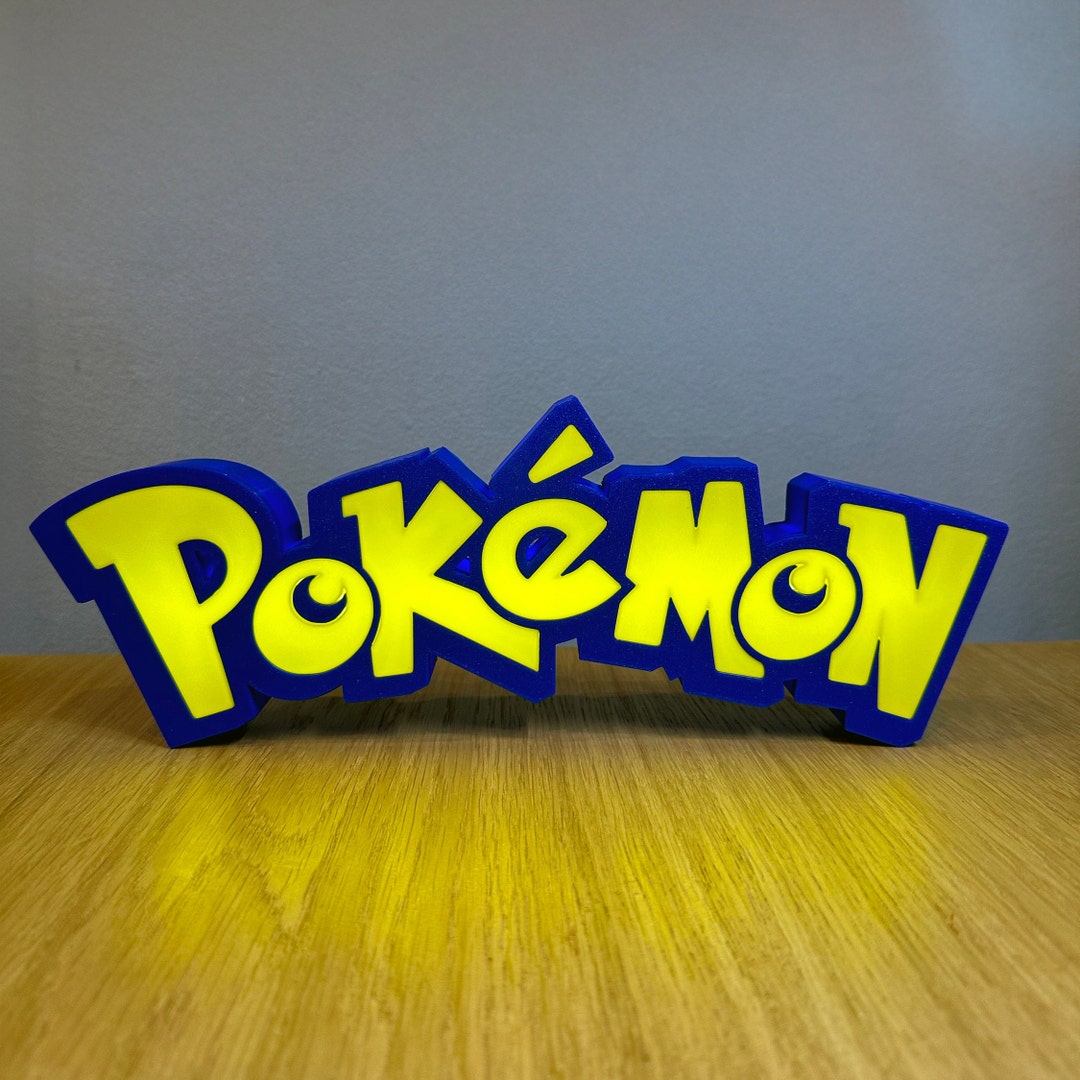 Pokemon Logo - Led - Etsy