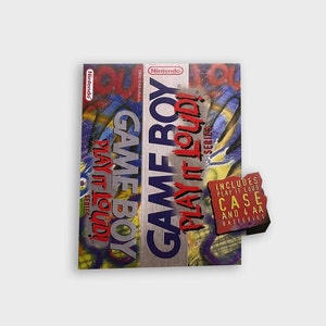 Game Boy Play It Loud - Plastic Console - Replacement Cover - Etsy
