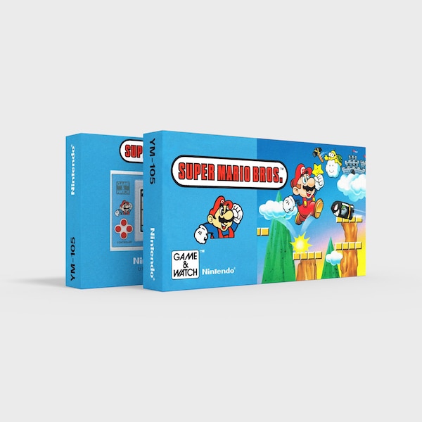 Super Mario Bros Game Case - Etsy
