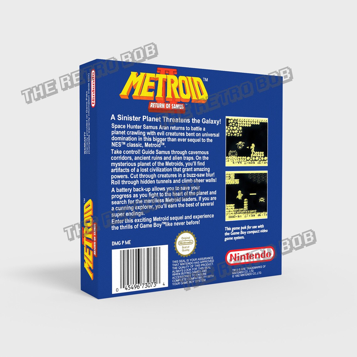 Metroid 2 Reproduced Replacement Box Case High Quality - Etsy