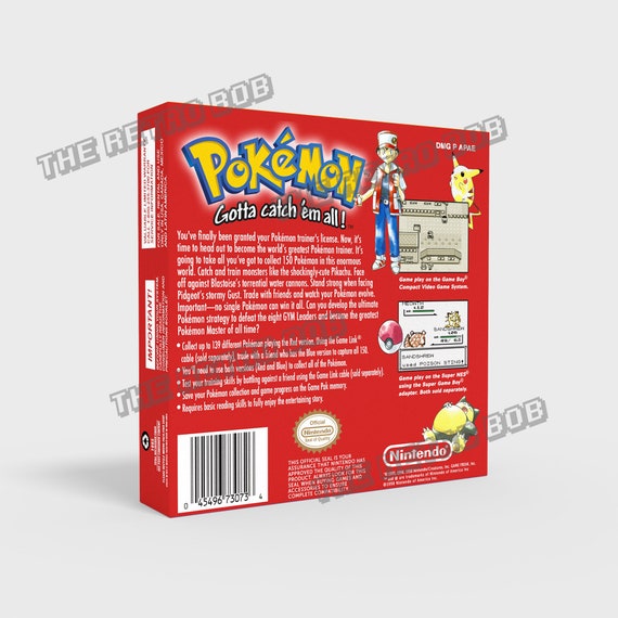 Original Pokemon Red