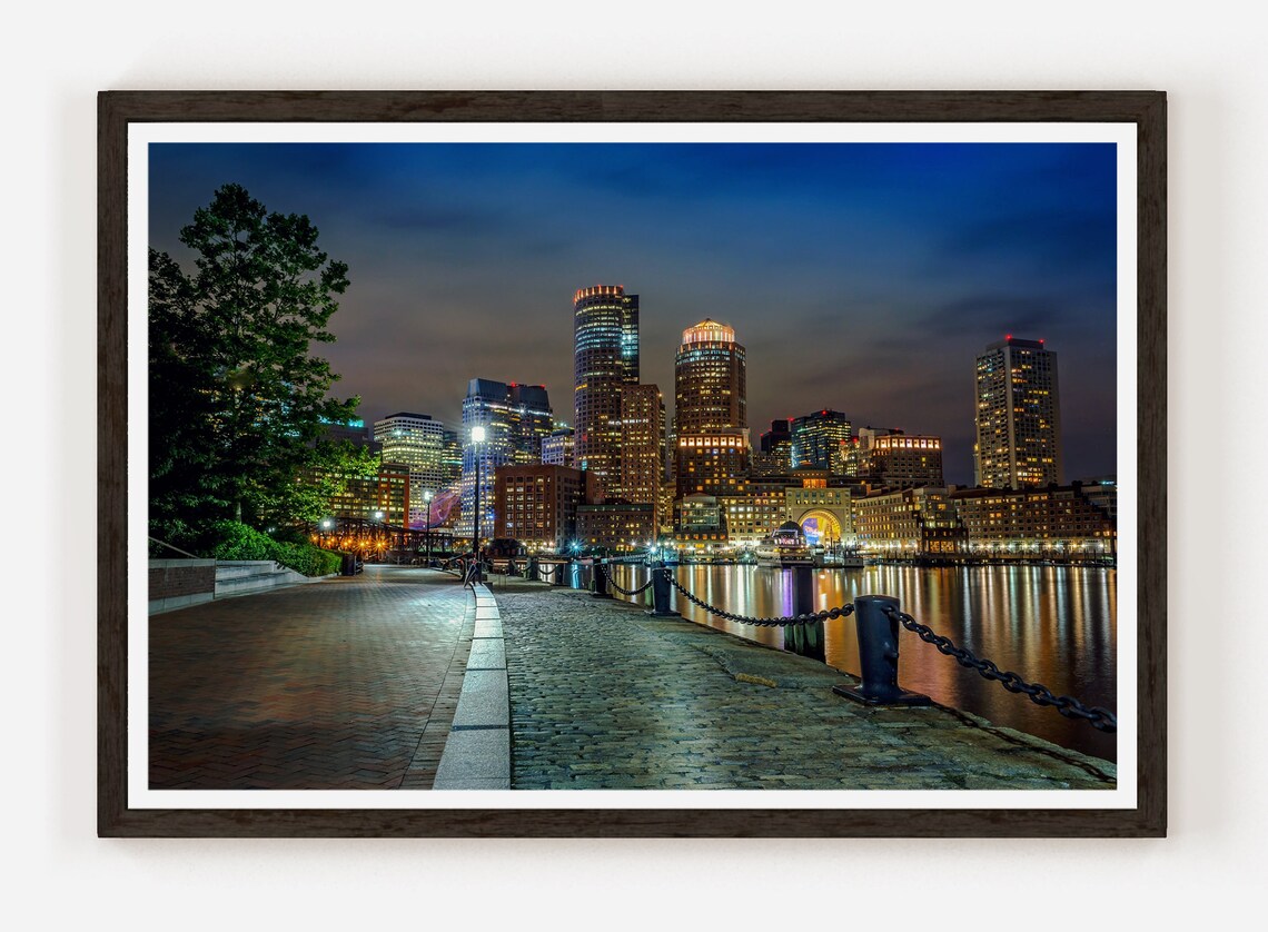 Boston Harbor Fine Art Photo Print Wall Decor Fine Art Photography. - Etsy