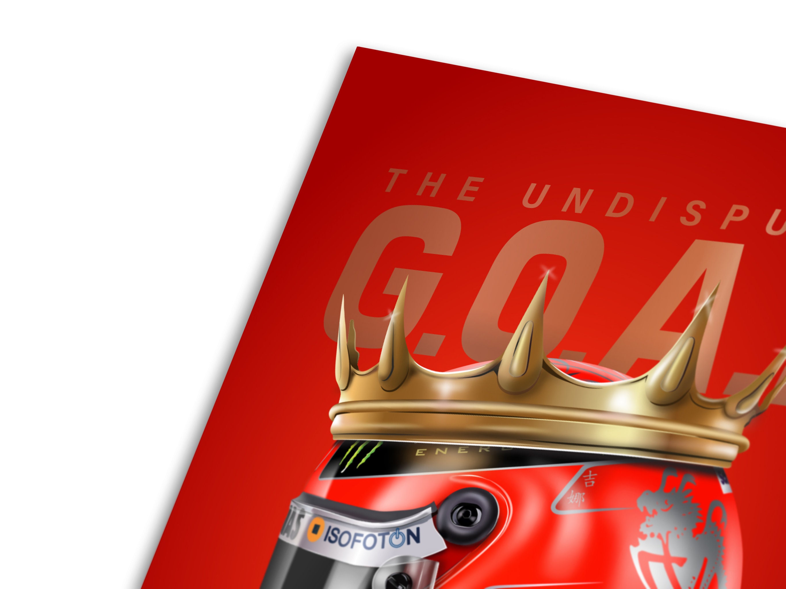 Michael Schumacher the F1 GOAT I the King I Ferrari Mercedes - Etsy