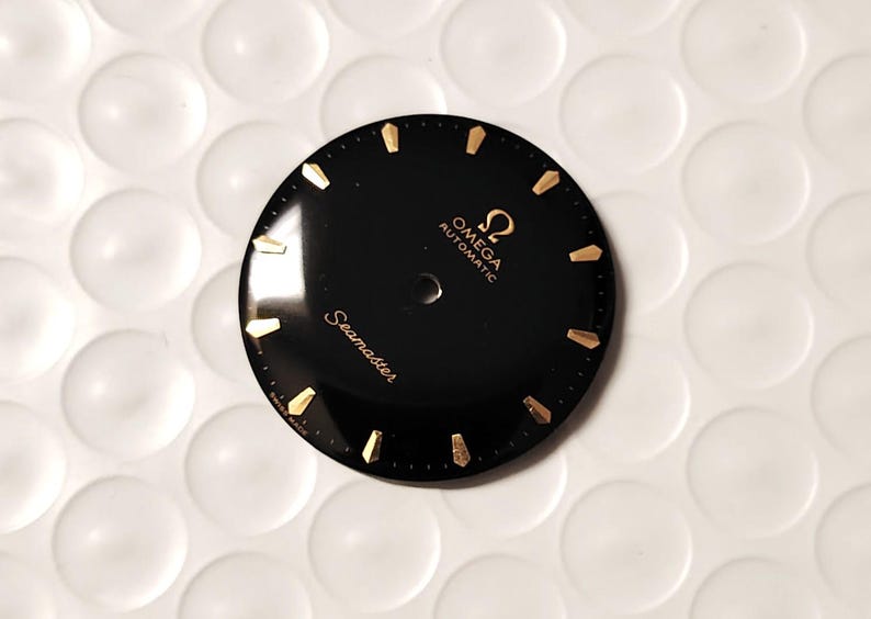 Nice Omega Seamaster Automatic Black Dial For Omega Cal # 350, 351 ...
