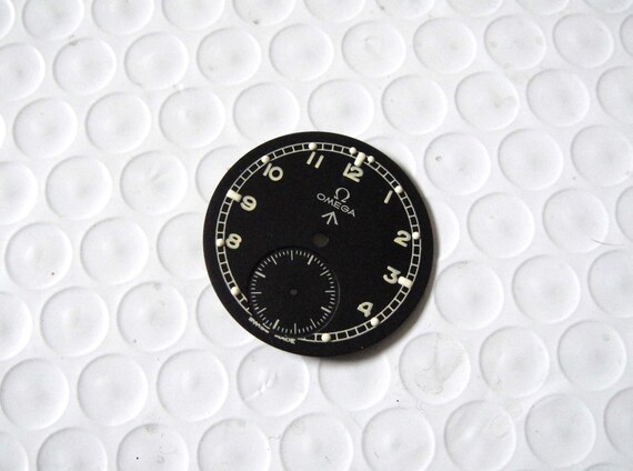 Vintage Omega Arrow Military Black Color Dial 30.5 mm… - Gem