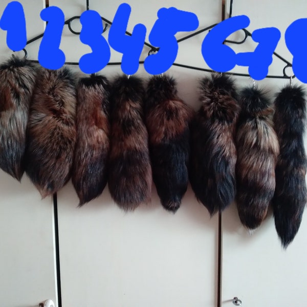 Fox Fur Tail Tails - Etsy