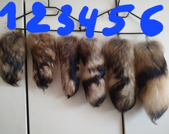 Finn Raccoon Tails Keychain - Etsy