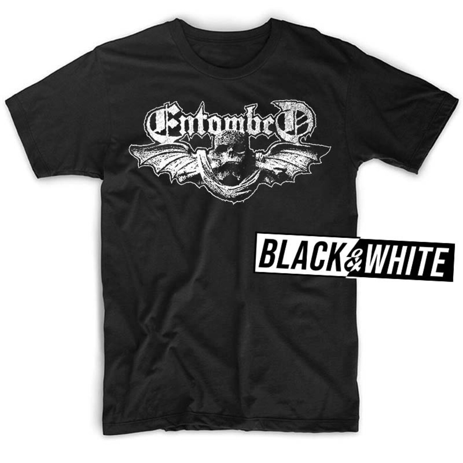 ENTOMBED Logo V2 band poster album cover heavy metal hard rock | Etsy