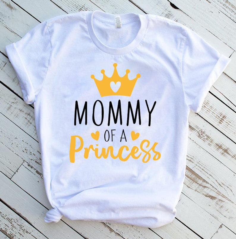 Mommy of a Princess Svg Family Matching Png Mothers Day Svg - Etsy