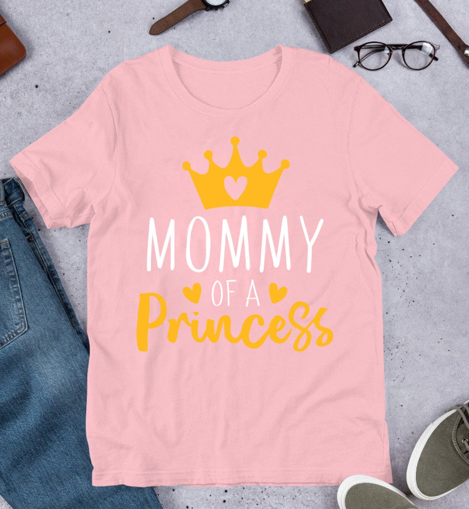 Mommy of a Princess Svg Family Matching Png Mothers Day Svg - Etsy