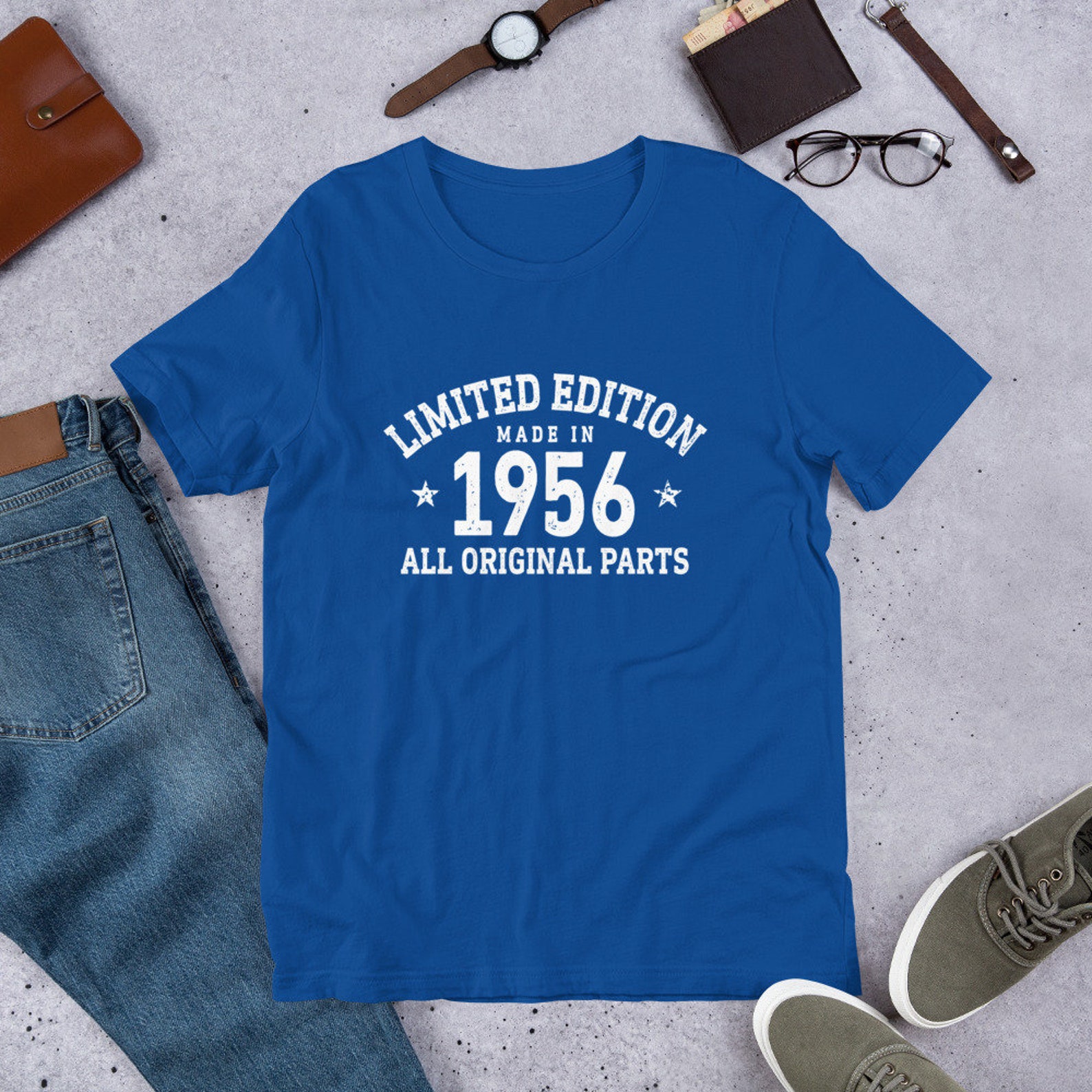 Limited Edition 1956 Shirt All Original Parts 64th Birthday | Etsy