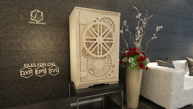 Cnc wooden boxstorage box cnc filescnc model boxwooden | Etsy