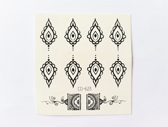 Hindu Pattern Tattoos