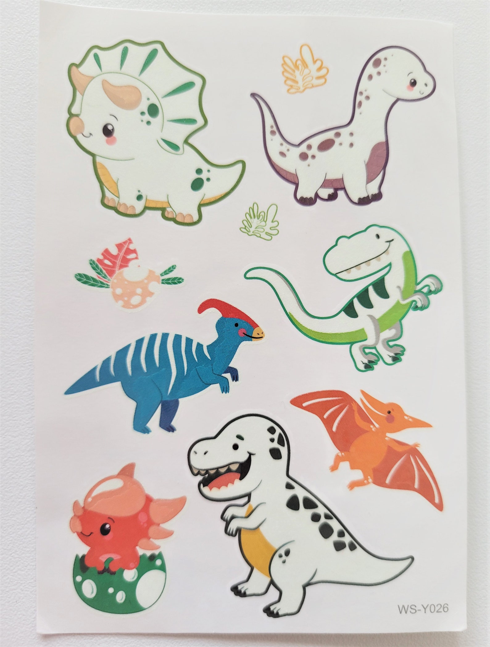 Temporary Ephemeral Tattoos, Animals, Dinosaurs, 2 Color Models - Etsy