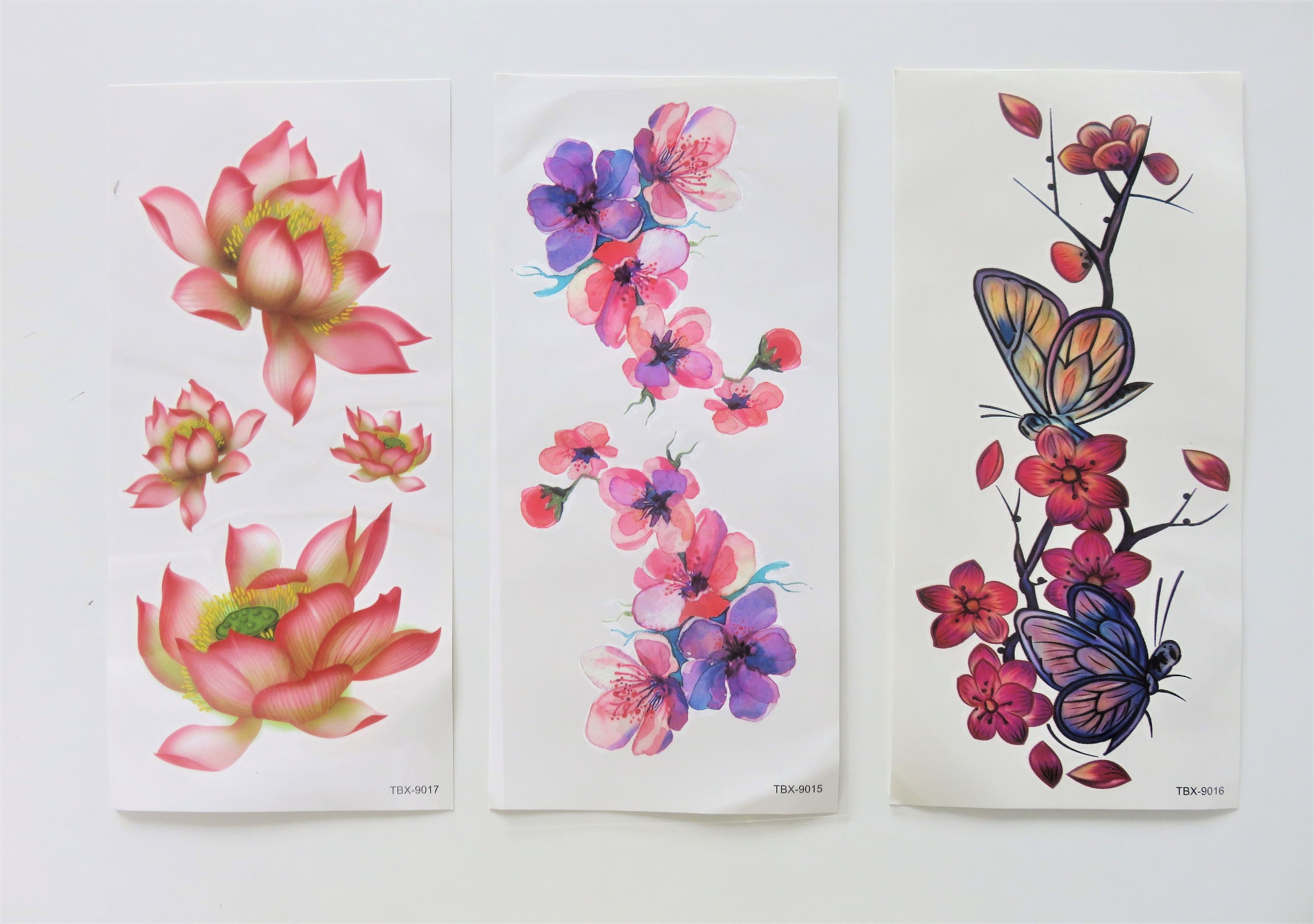 Cherry Blossom Flower Branch Tattoo