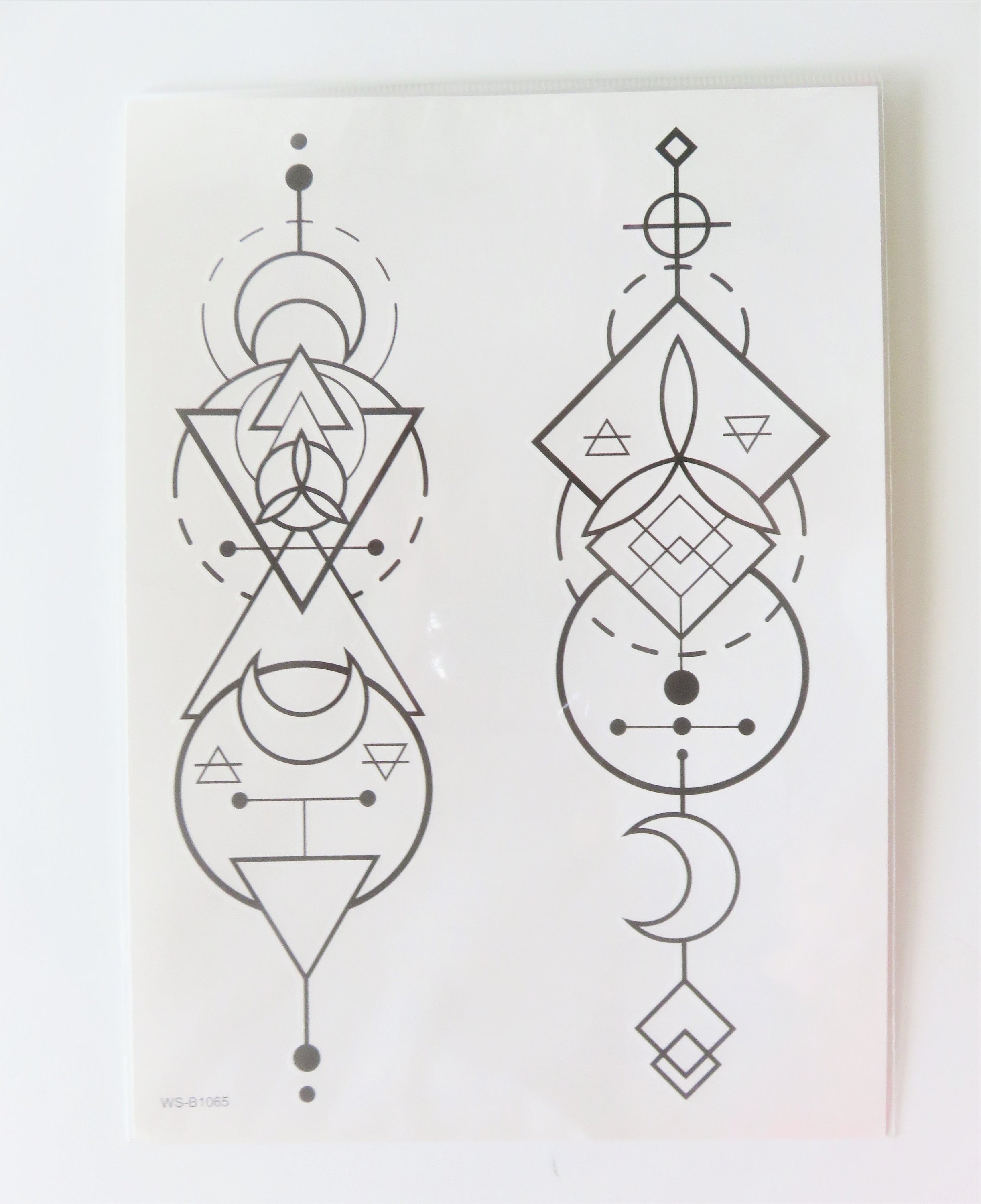 Sacred Geometry Pattern Tattoo