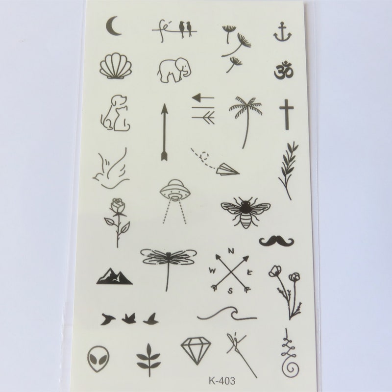 Mini Tattoo - Etsy