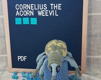 DIGITAL DOWNLOAD: PDF Written Crochet Pattern for the Acorn Amigurumi ...