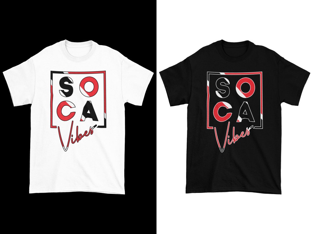 Soca Music Lover Tshirt - Trinidad Flag Colors Patriotic Tee - Toronto ...