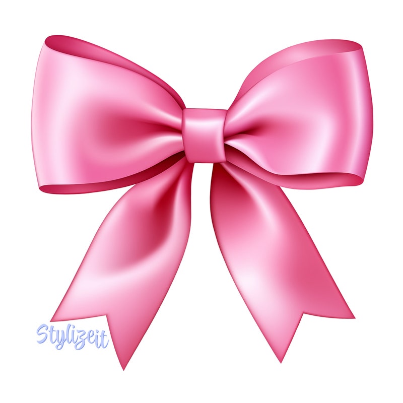 Coquette Pink Bow - Etsy