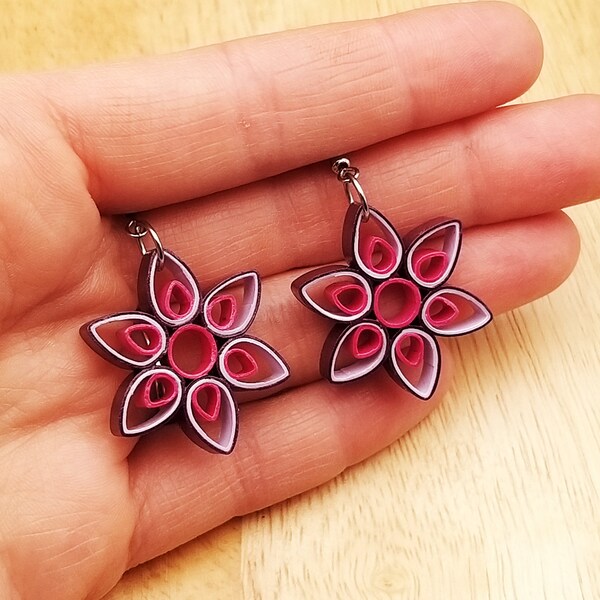 Paper Quilling Earrings - Etsy