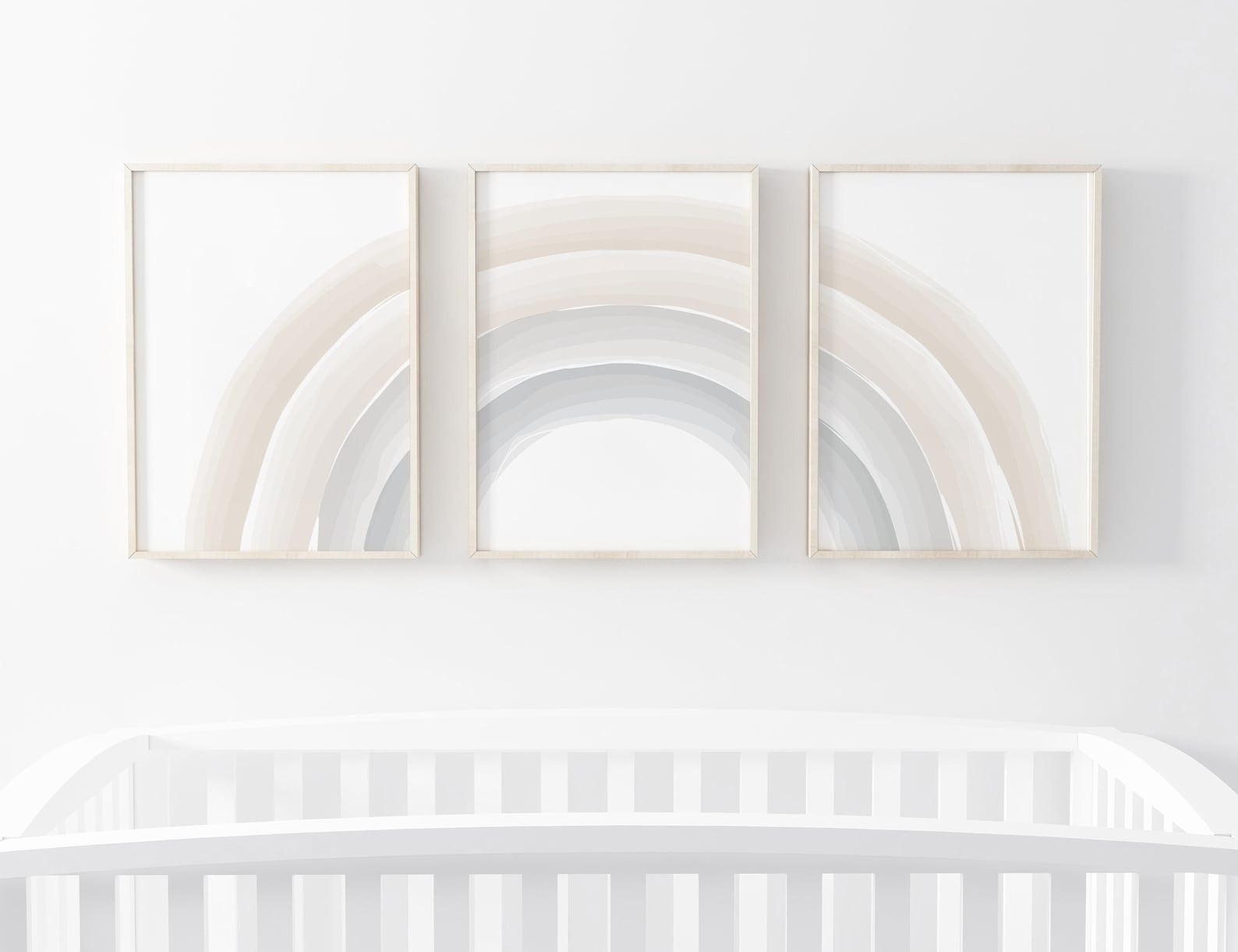 Gender Neutral Rainbow Prints Set of 3 Nursery Prints | Etsy