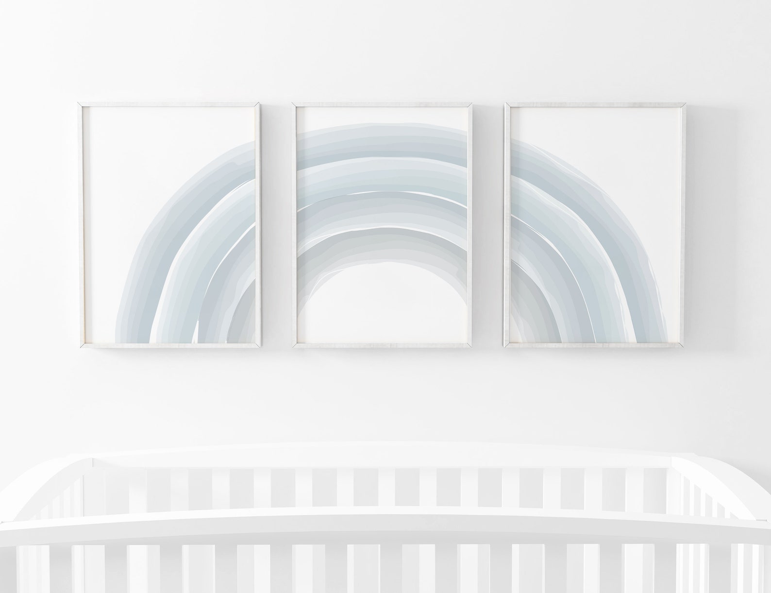 Gender Neutral Rainbow Prints Set of 3 Nursery Prints | Etsy