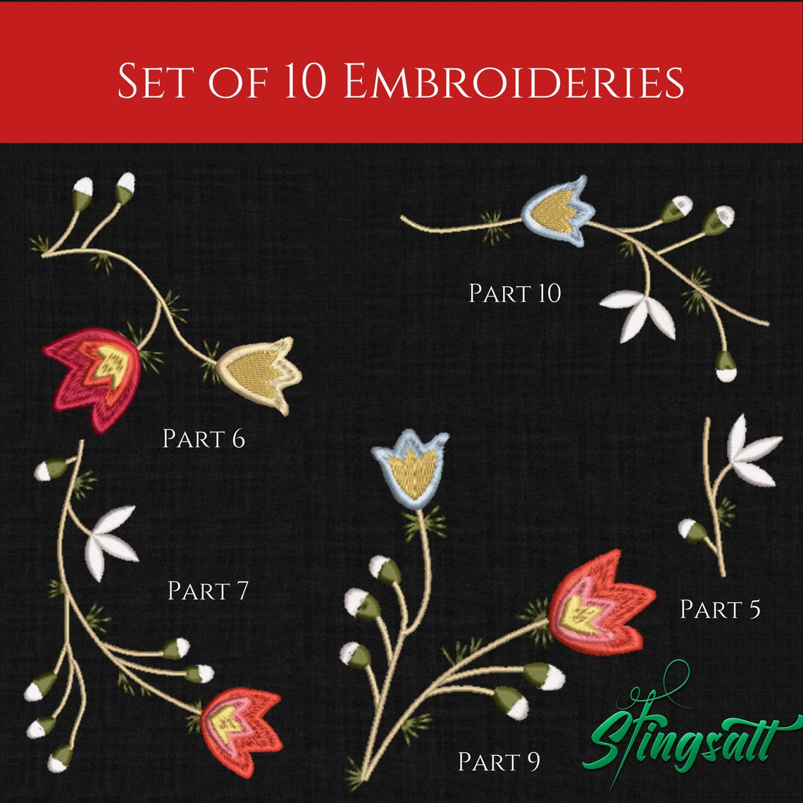 Bunad Embroidery Design Folk Costume From Norway and - Etsy