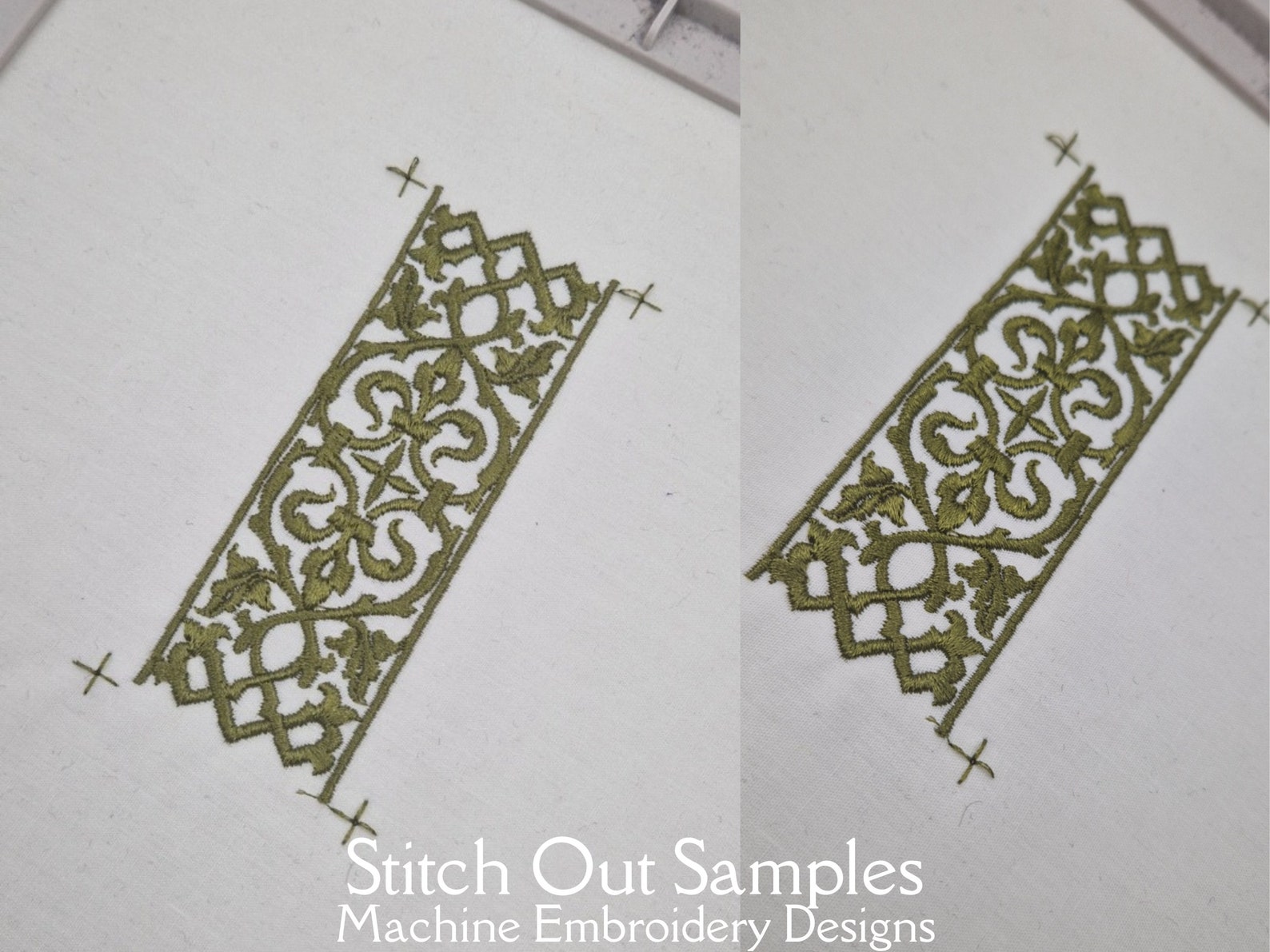 Border Design From 16th Century Venice. Machine Embroidery Design ...