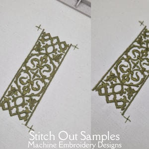 Border Design From 16th Century Venice. Machine Embroidery Design ...
