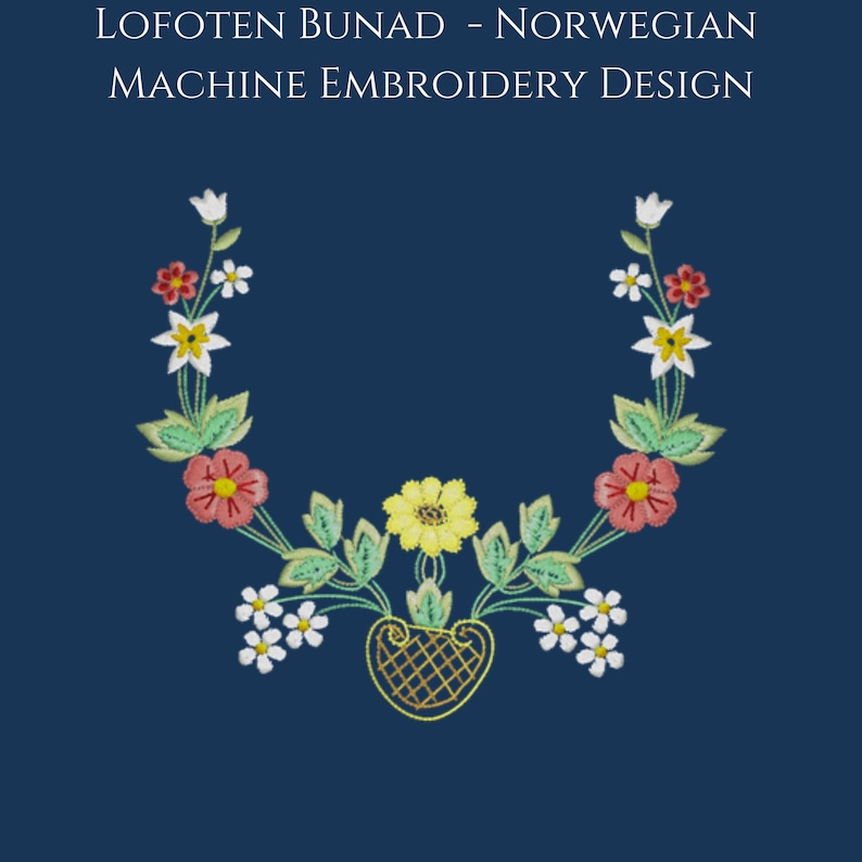 Bunad Embroidery Design - Folk Costume From Norway and Scandinavia ...
