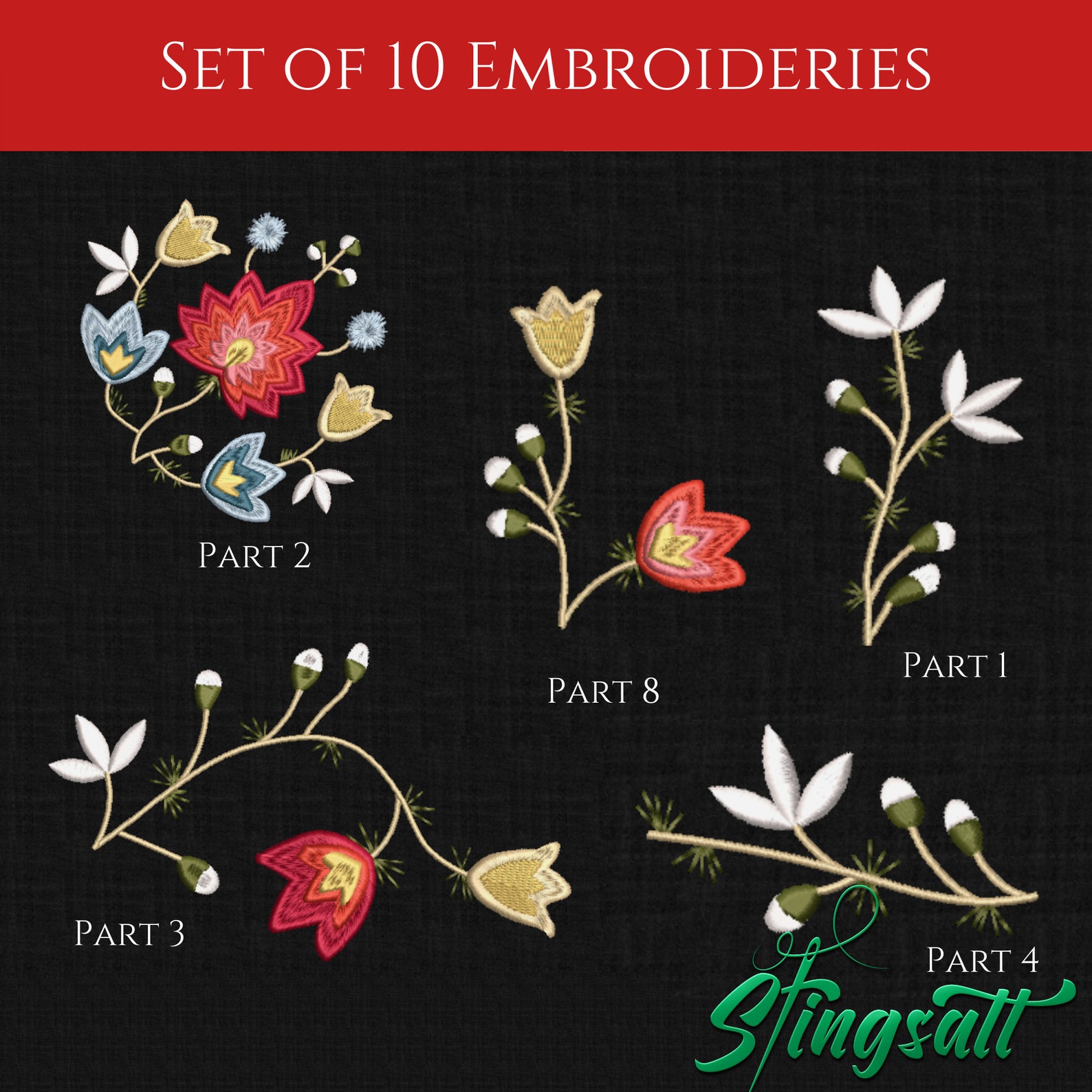 Bunad Embroidery Design Folk Costume From Norway and - Etsy