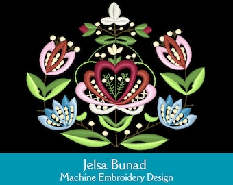 Bunad Embroidery Design Folk Costume From Norway and Scandinavia 18th ...