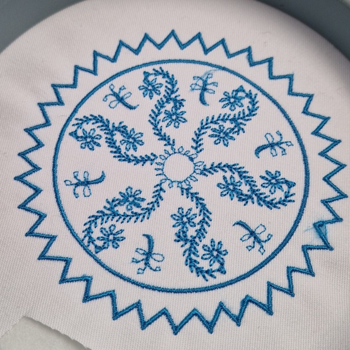 Regency Embroidery Designs - Set of 5 - Perfect for Bridgerton Balls ...