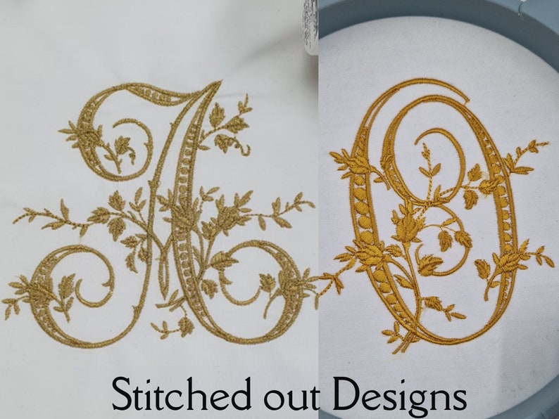 Edwardian Embroidery Letters. Complete Alphabet. Historical - Etsy