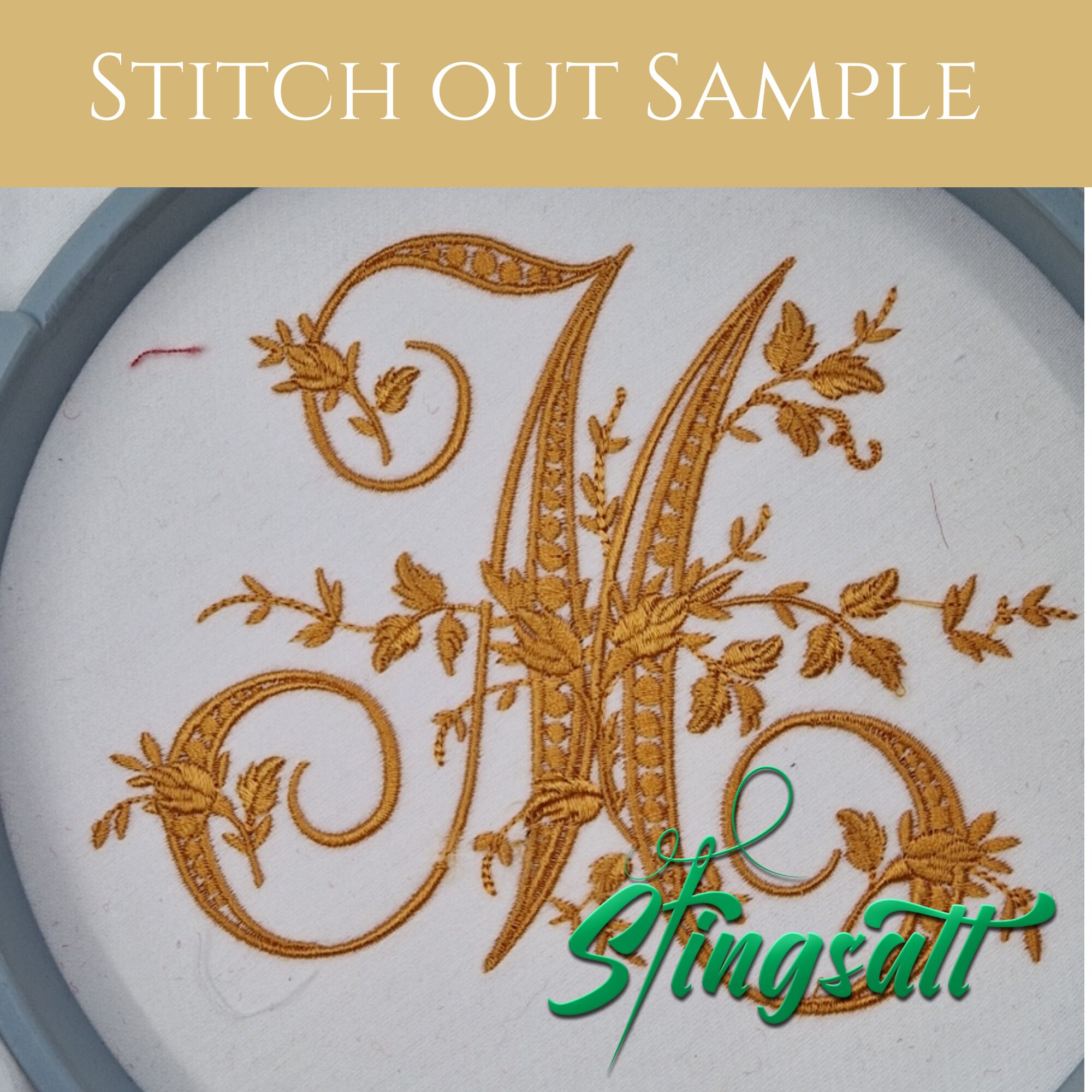 Edwardian Embroidery Lettering. Historical Machine Embroidery for ...