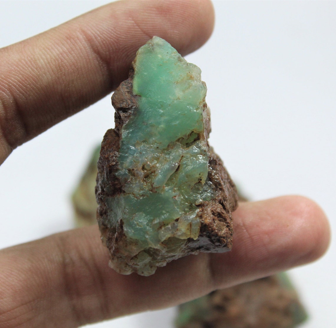 3pcs Lot Rare Raw Chrysoprase Stone Green Chrysoprase Natural | Etsy