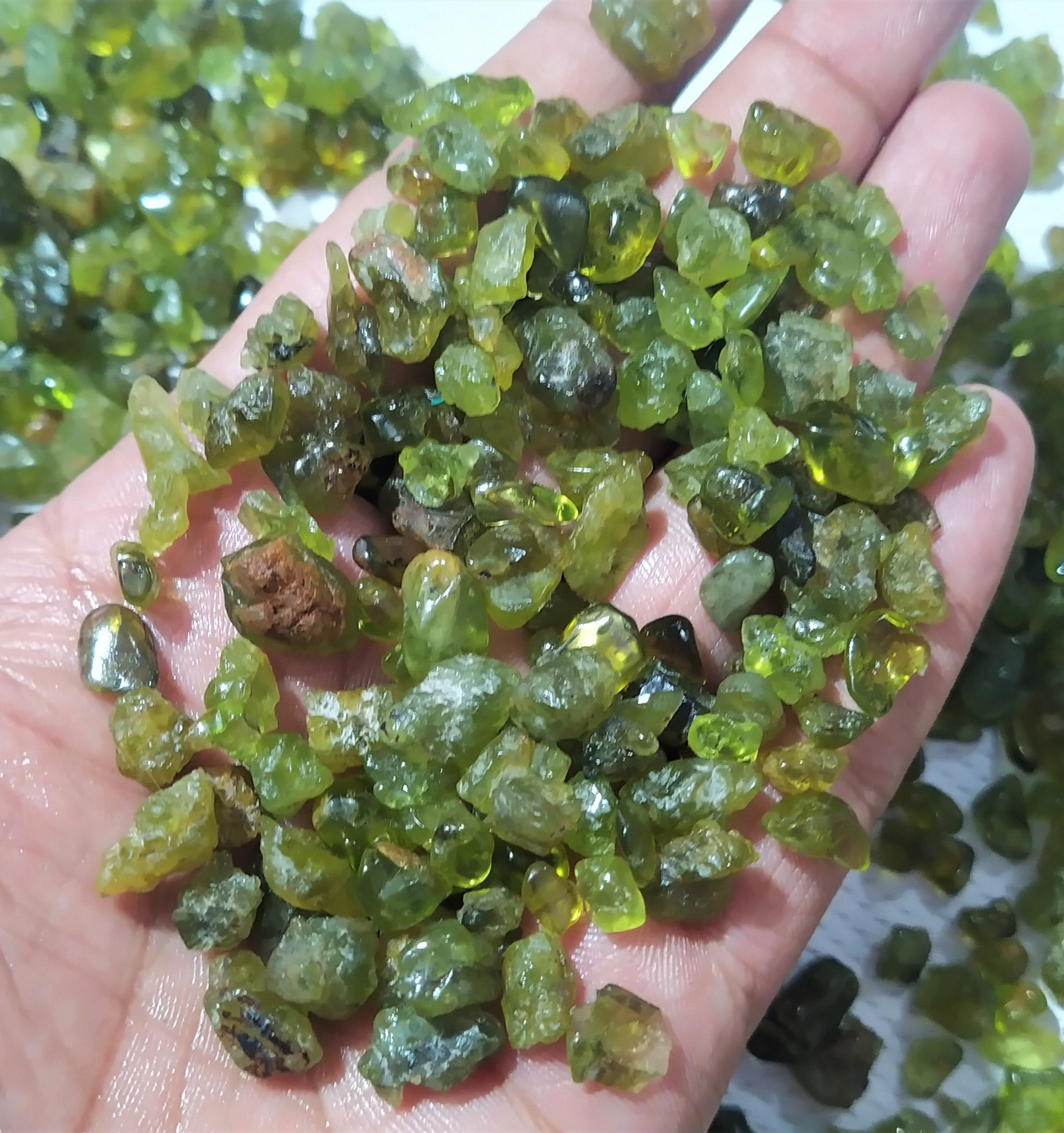 Variation Listing Of Peridot Raw Wholesale Peridot Raw Rough | Etsy
