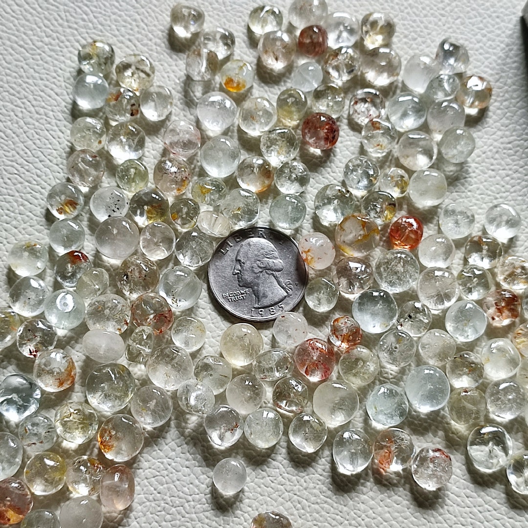 White Topaz Beads 50cts From Lot Wholesale Lot of White Topaz Beads ...