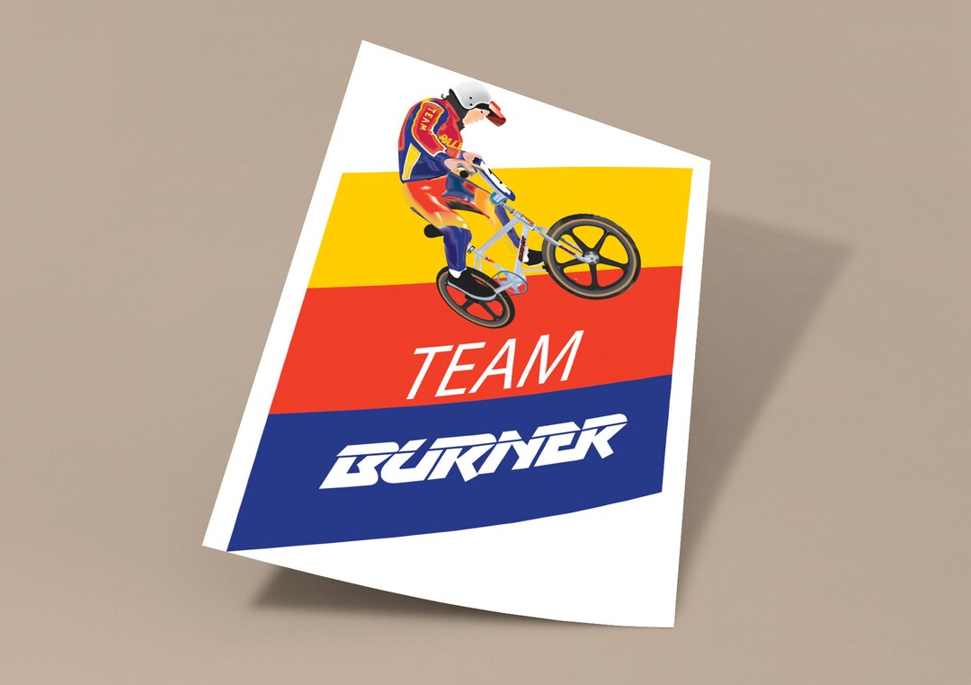 Raleigh Burner Bmx A4 Digital Download - Etsy