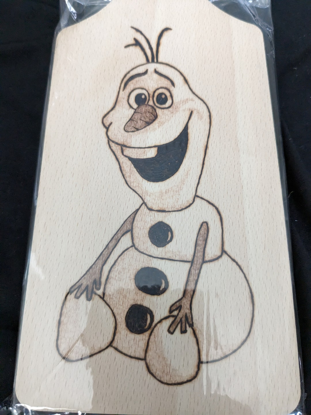 Olaf Frozen Cheese Board - Etsy