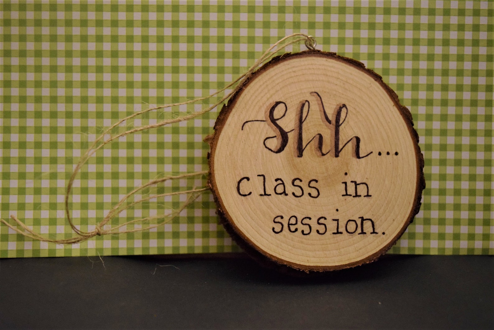 Class in Session / Do Not Disturb Sign / Hanging Decor / | Etsy