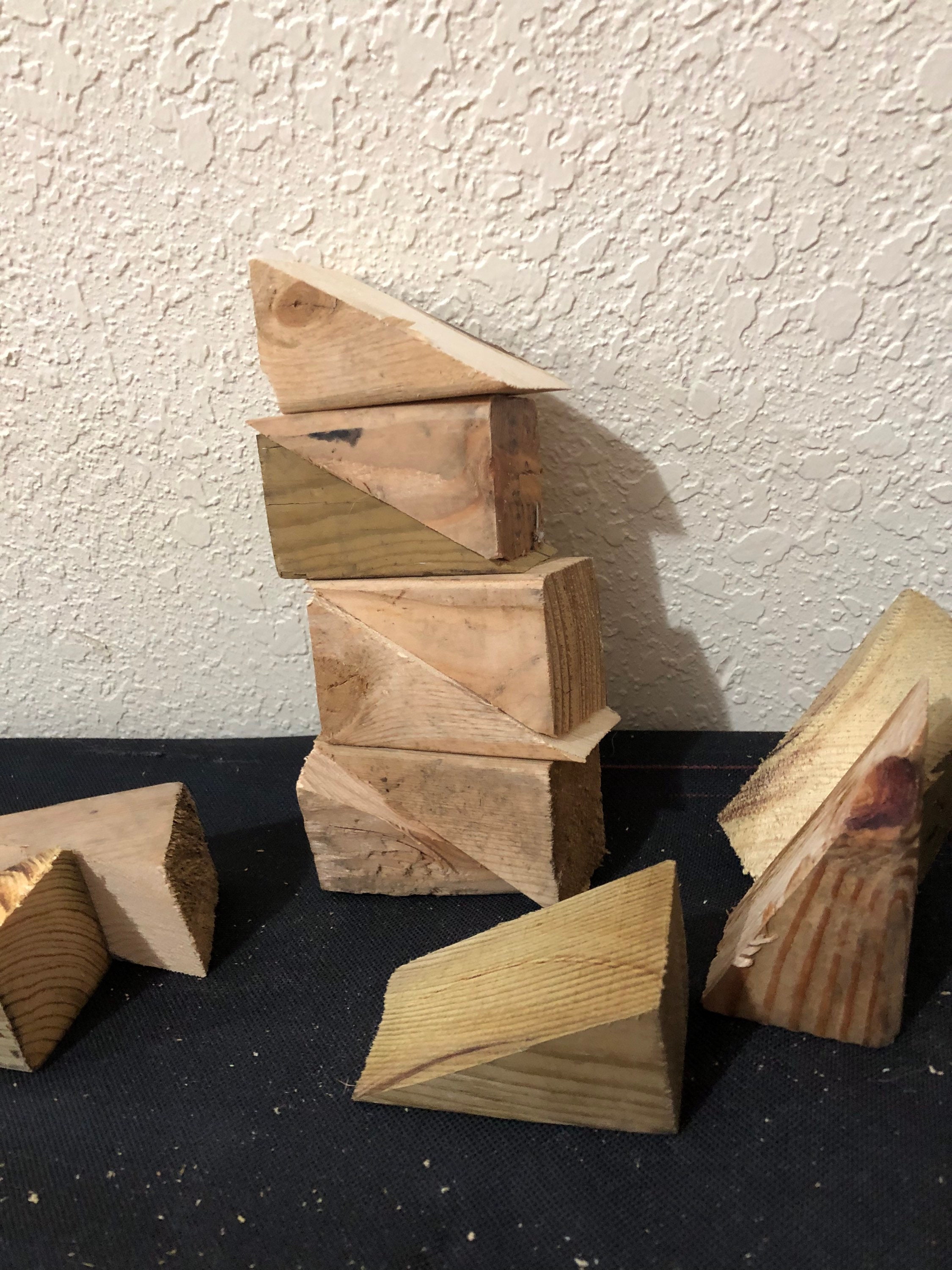 Wedges Wood Bulk Pack - Etsy