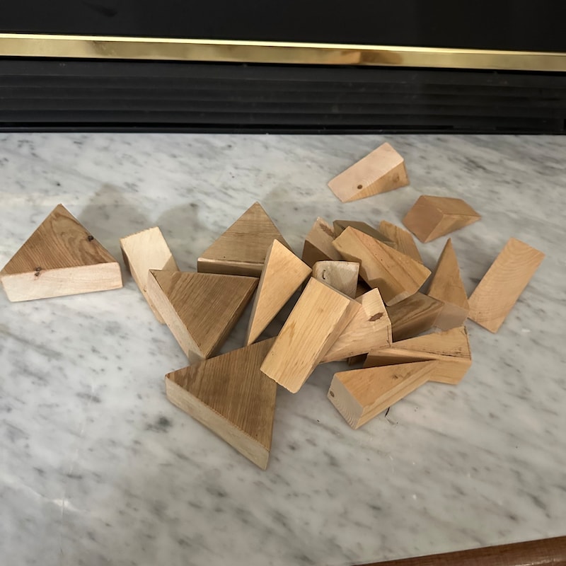 Wood Wedges - Etsy