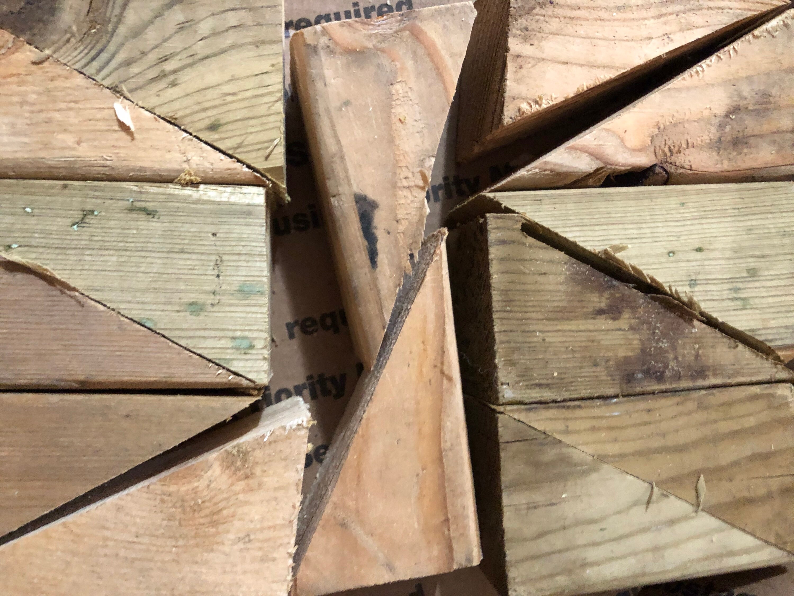 Wedges Wood Bulk Pack - Etsy